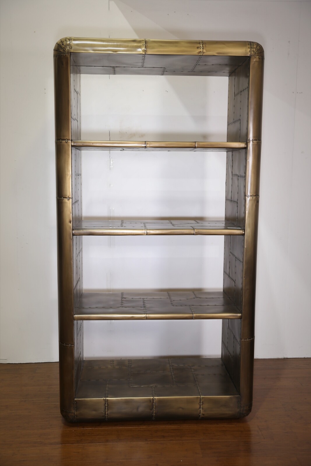 Aviator Industrial Metal Bookcase Brisbane Furniture