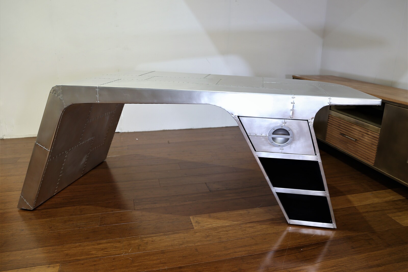 Aviator Industrial Desk Brisbane Furniture