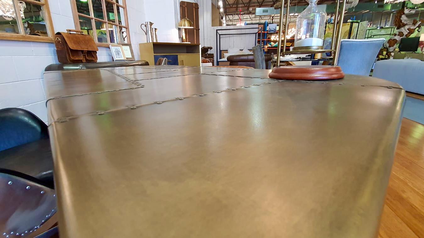 Aviator Industrial Desk Brisbane Furniture