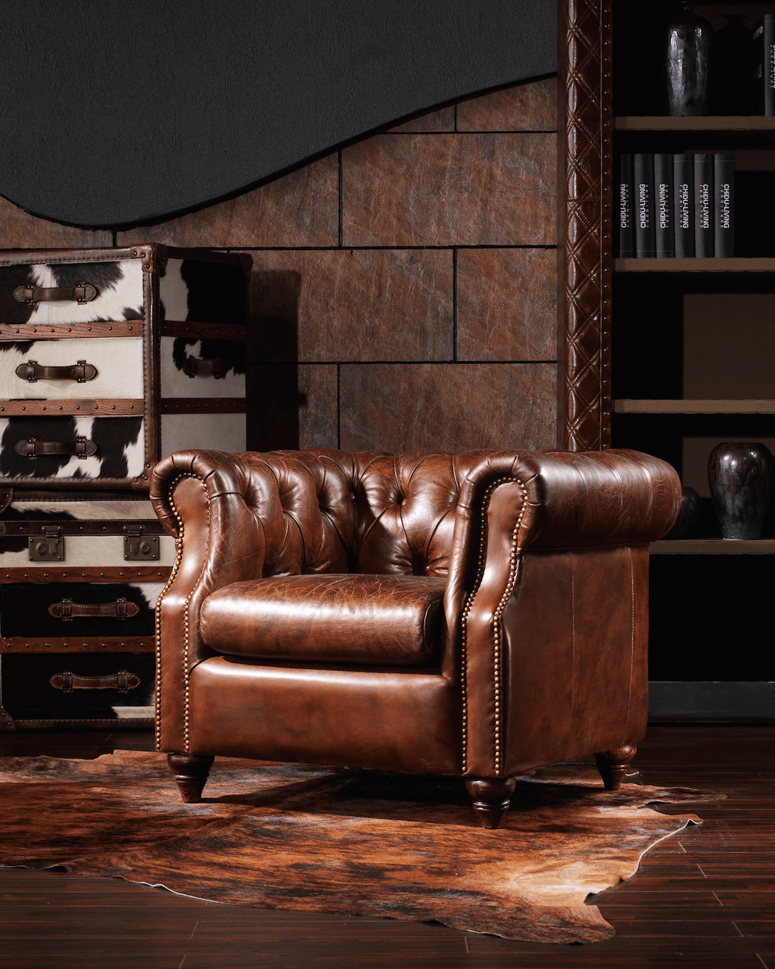 MAYFAIR | CLASSIC LEATHER CLUB ARMCHAIR