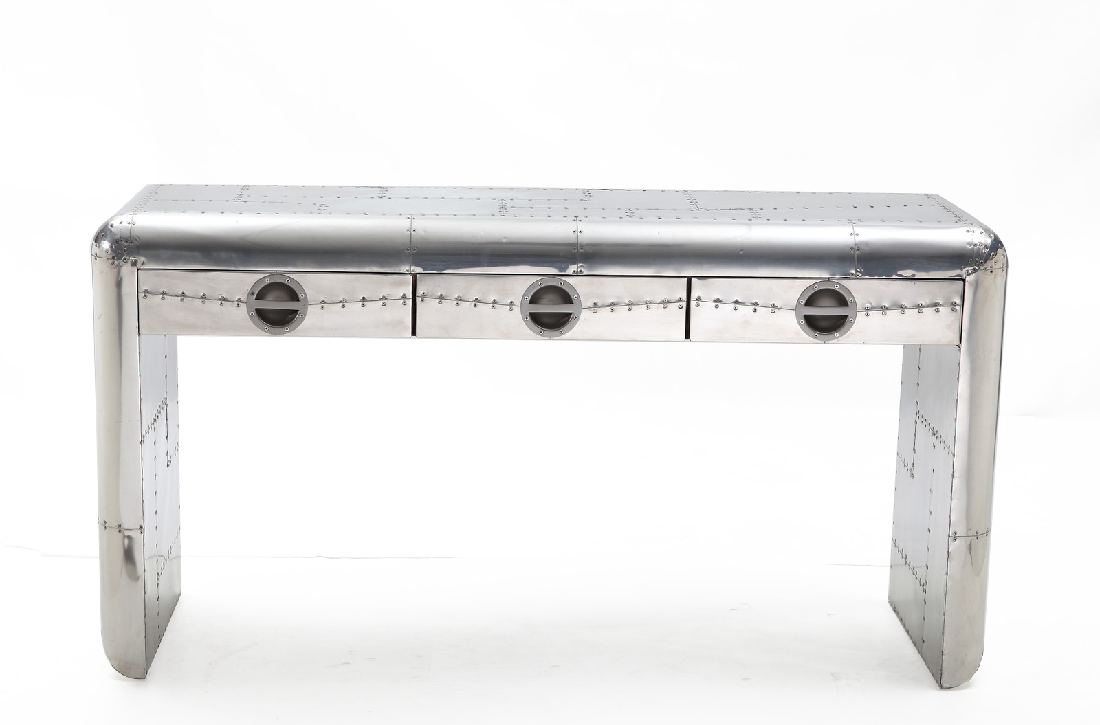 AVIATOR | INDUSTRIAL METAL CONSOLE TABLE RANGE