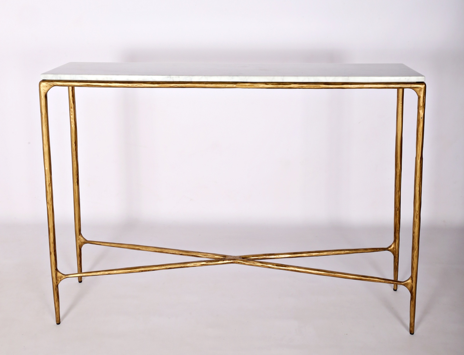 DEVILLE | RECTANGLE MARBLE CONSOLE TABLE