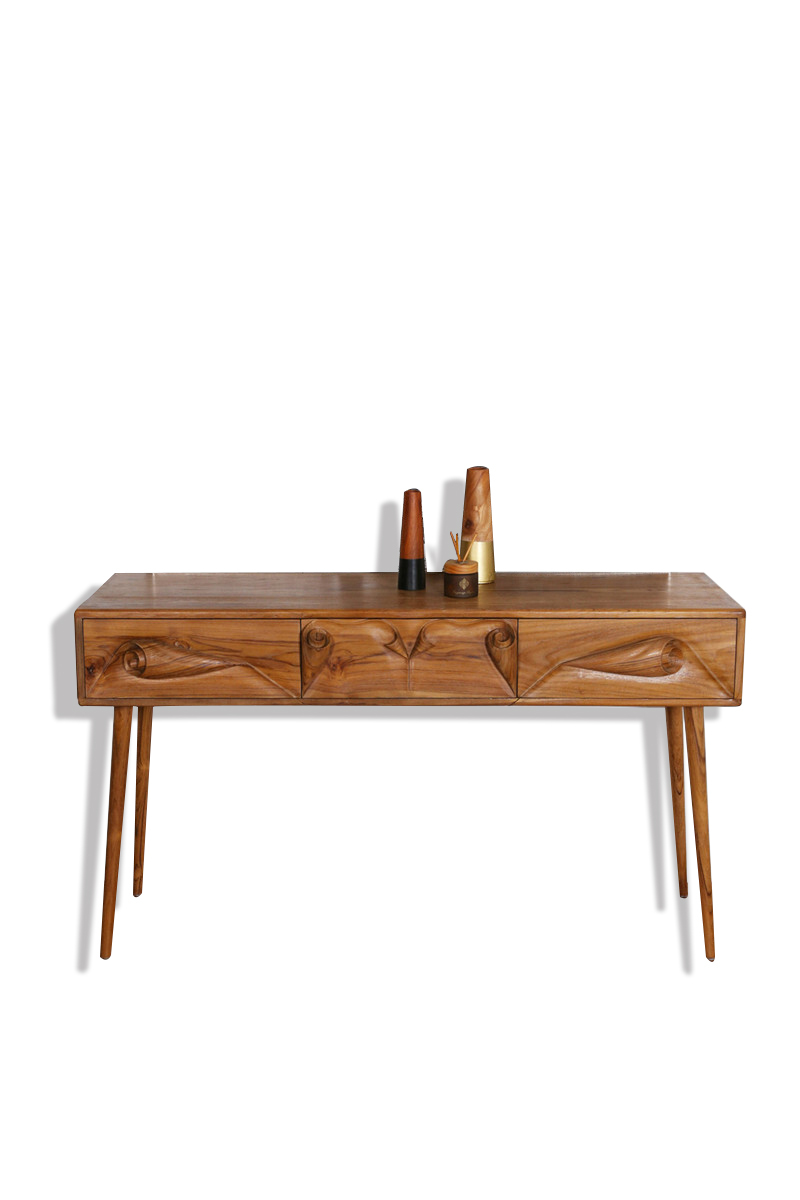 LEAF | TEAK TIMBER CONSOLE TABLE
