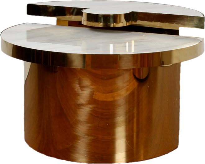 Gladiator Elegant Gold Coffee Table