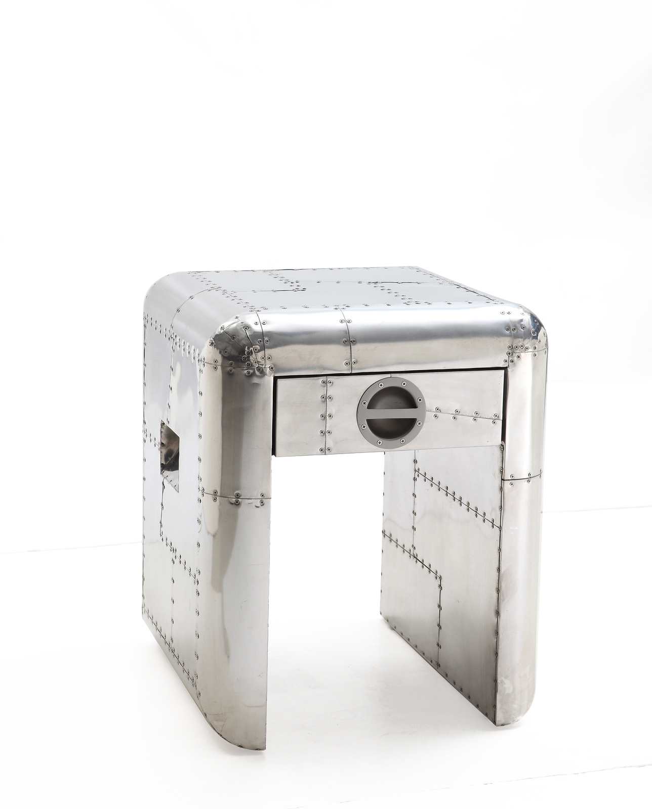AVIATOR | INDUSTRIAL BEDSIDE TABLE