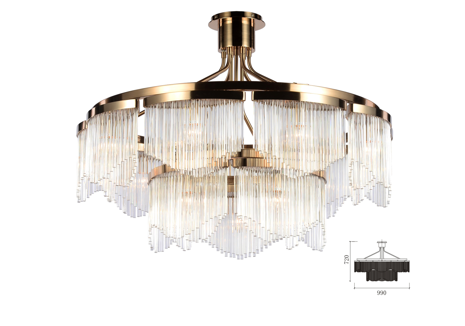 Icicle Pendant Light Brisbane Furniture