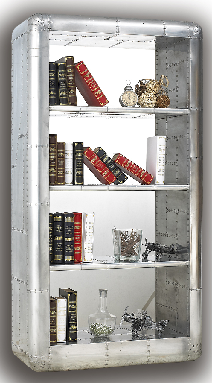 AVIATOR | INDUSTRIAL METAL BOOKCASE RANGE