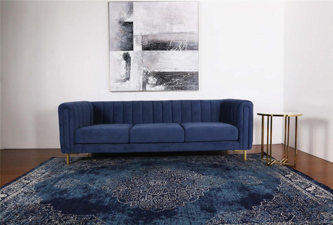 Capitol Exquisite Classic Velvet Sofa Lounge Furniture Brisbane